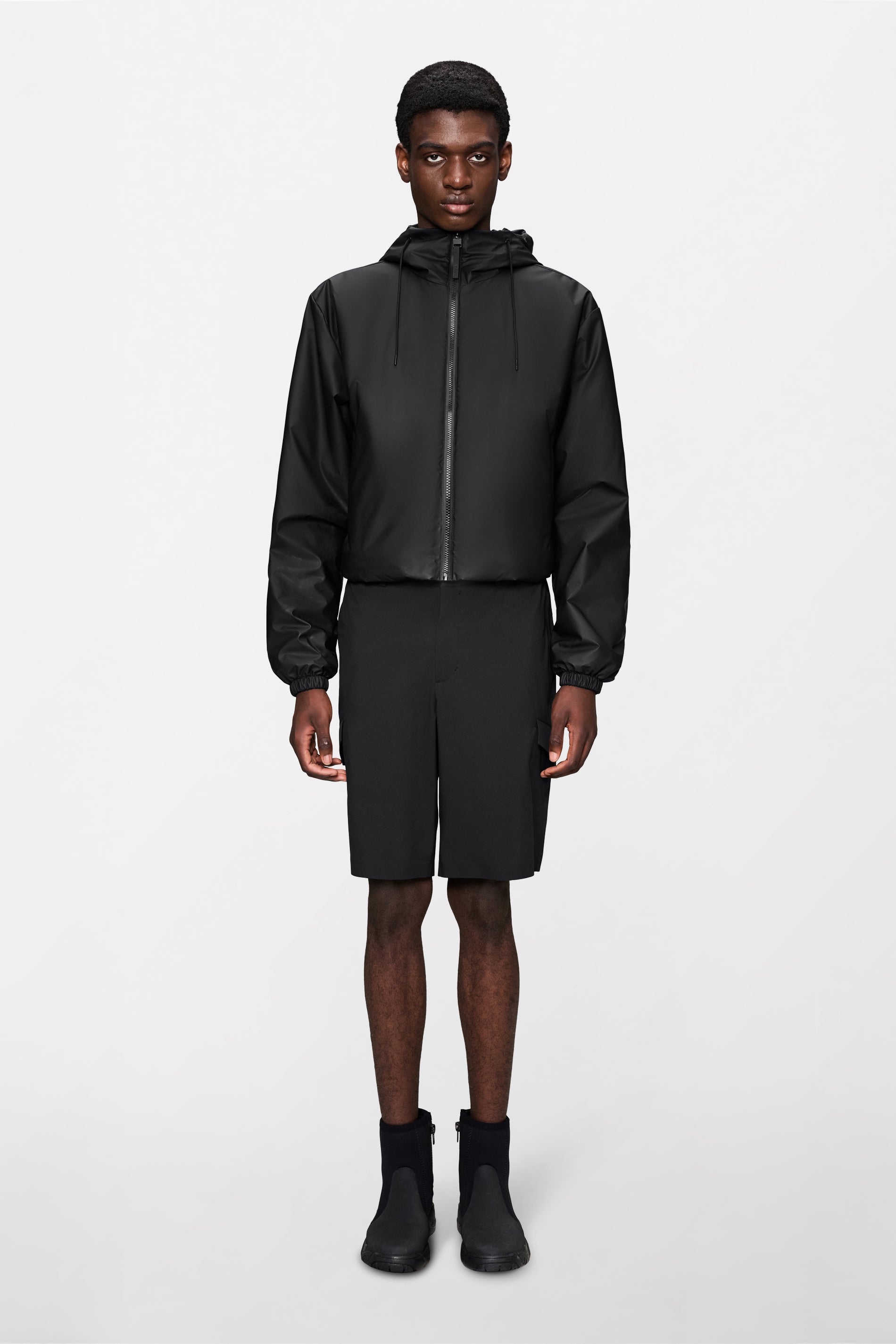 Rains® Lohja Short Insulated Jacket in Black for £179 | Free Shipping