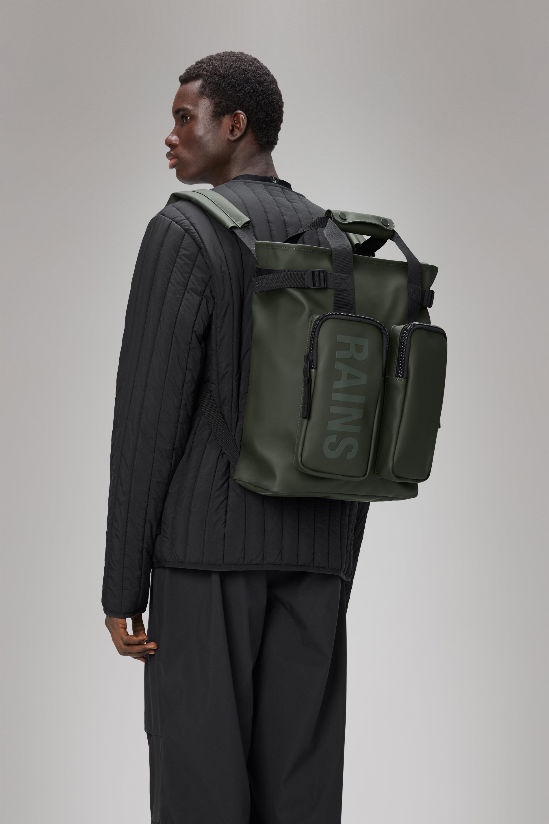 Rains® Texel Tote Backpack in Black for £135 | Free Shipping