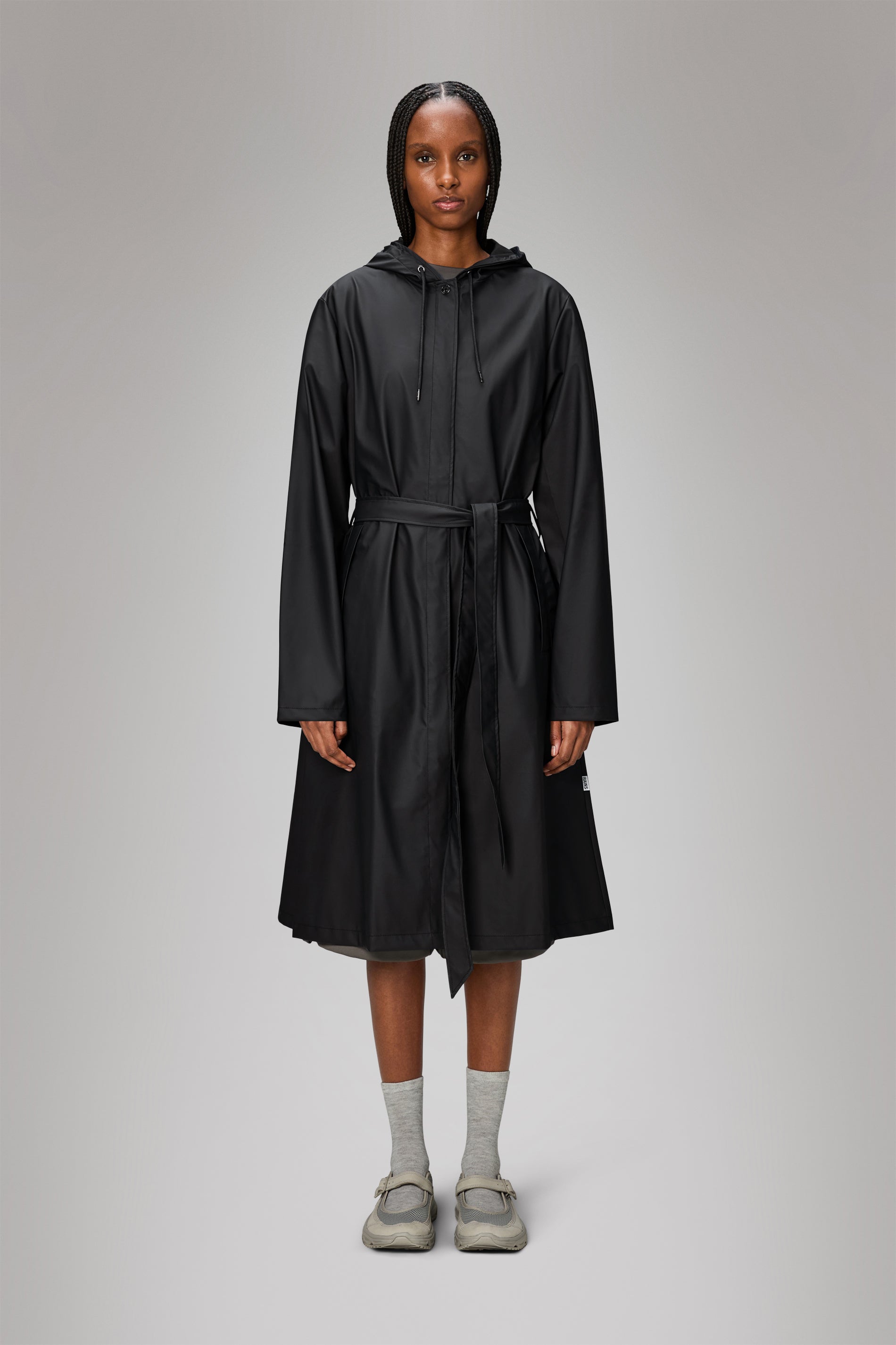 Rains® A-Line Longer W Jacket in Black for £119 | Free Shipping