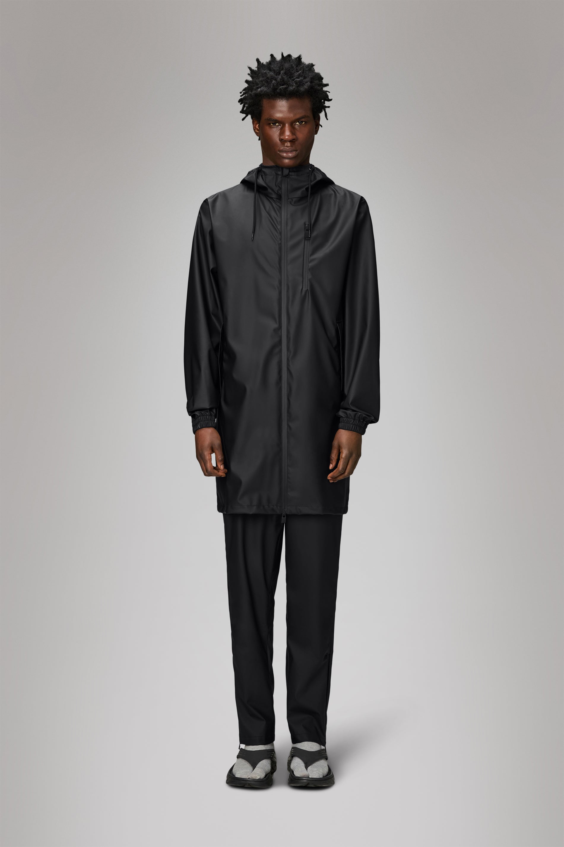 Rains® Long Storm Breaker in Black for £119 | Free Shipping