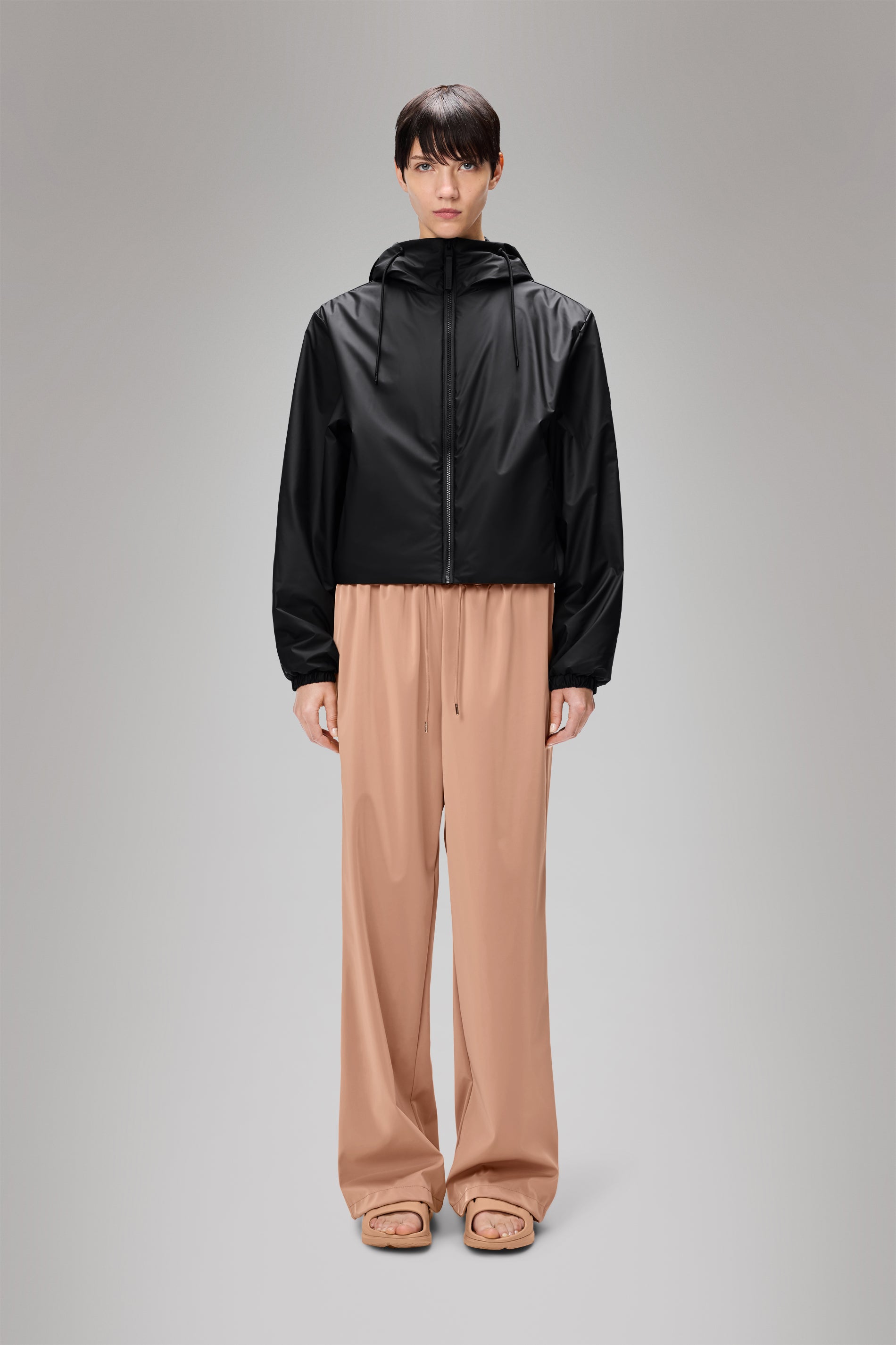 Rains® Lohja Short Insulated Jacket in Black for £179 | Free Shipping