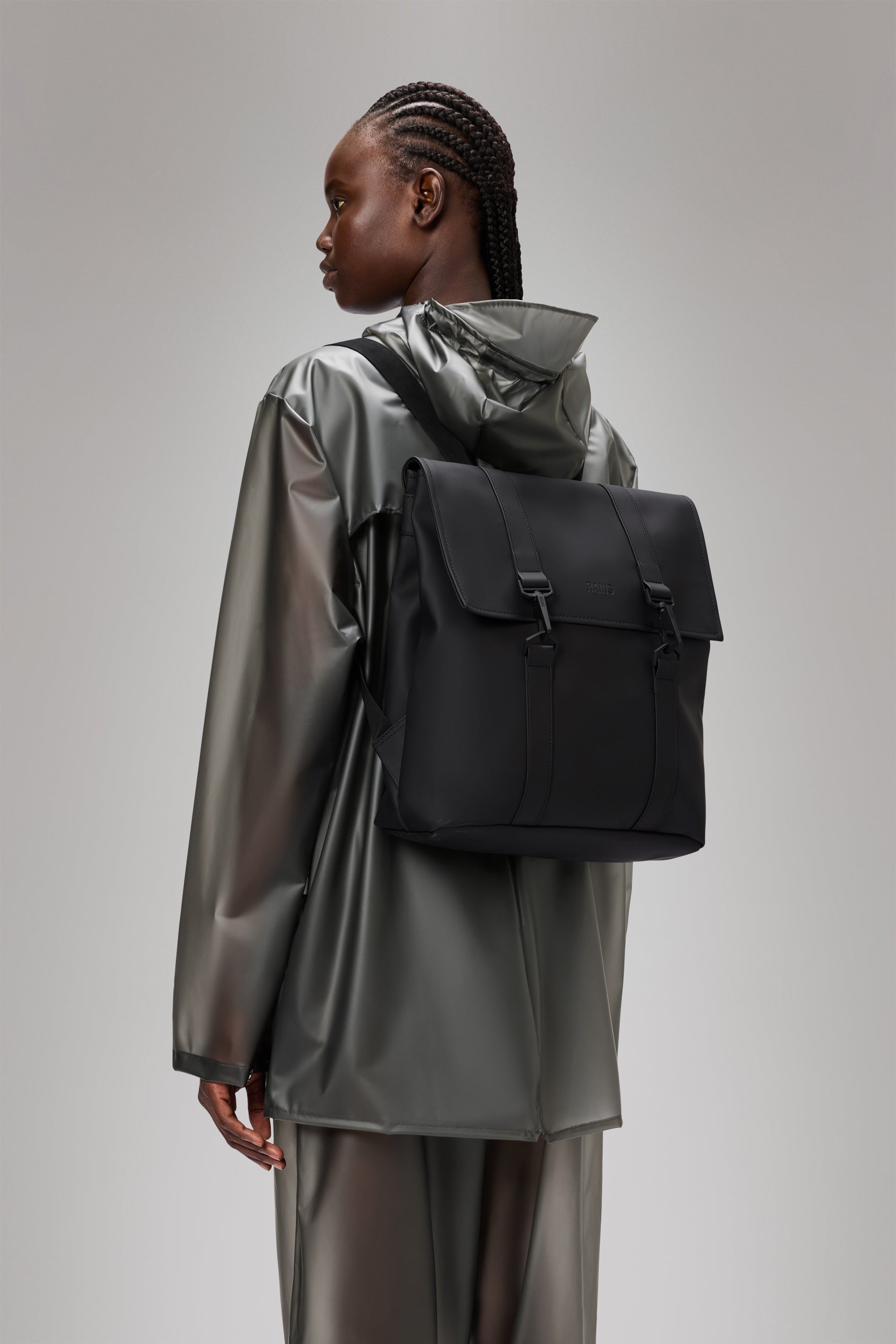 Rains® MSN Bag Mini in Black for £69 | No Custom Duty