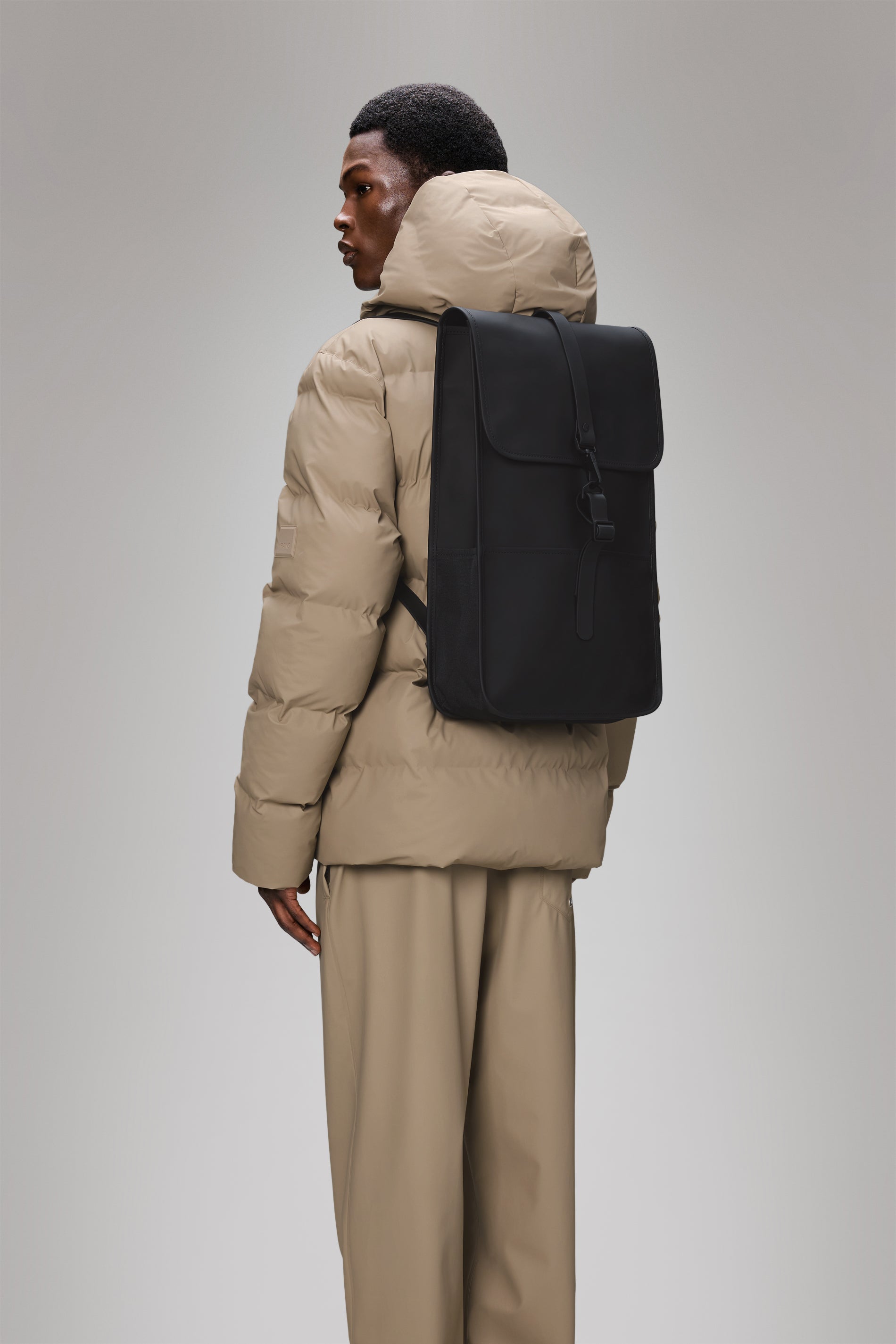 Rains® Backpack in Black for £100 | Free Shipping