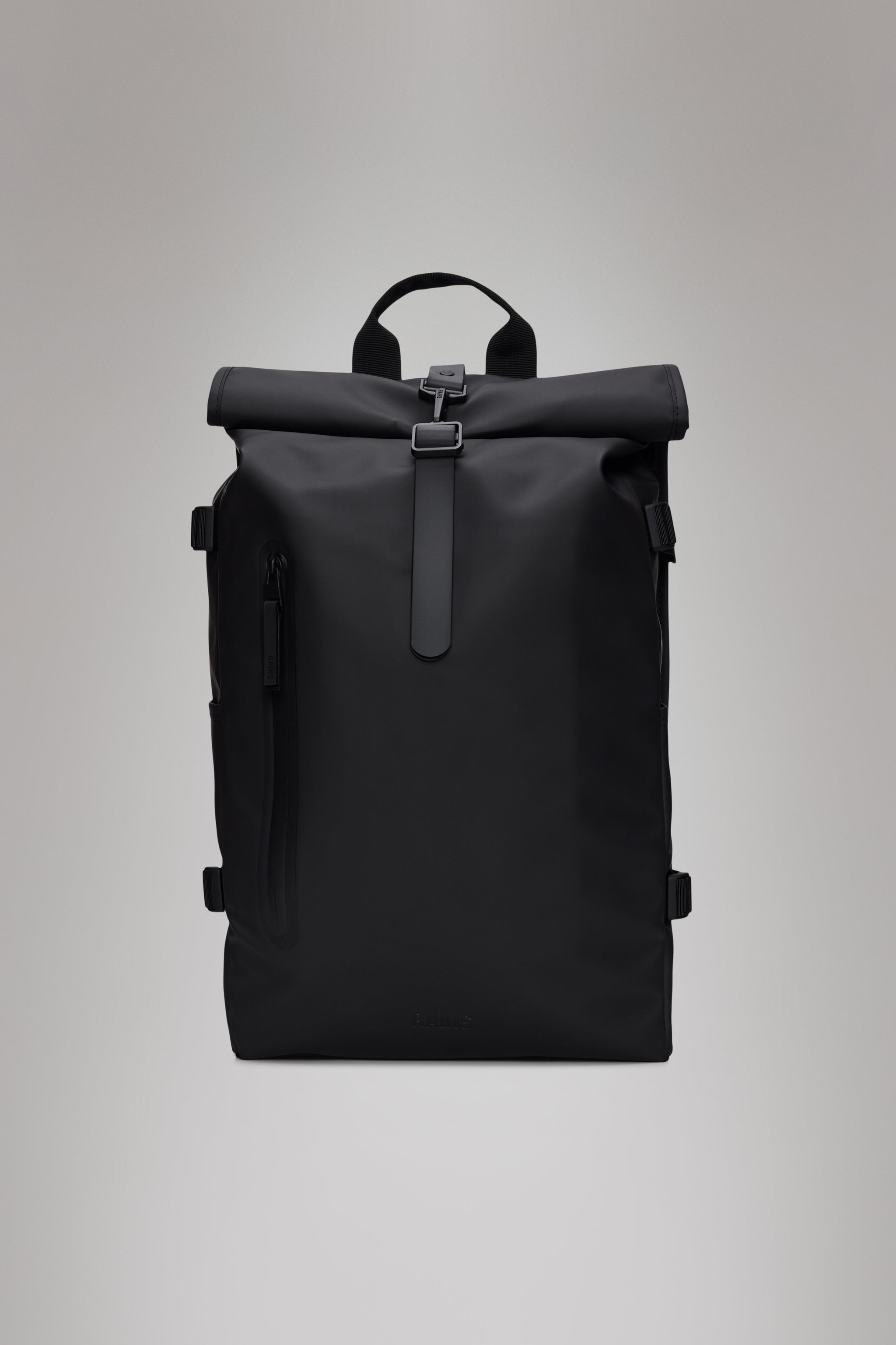 Rains® Rolltop Rucksack Large in Black for £135 | Free Shipping