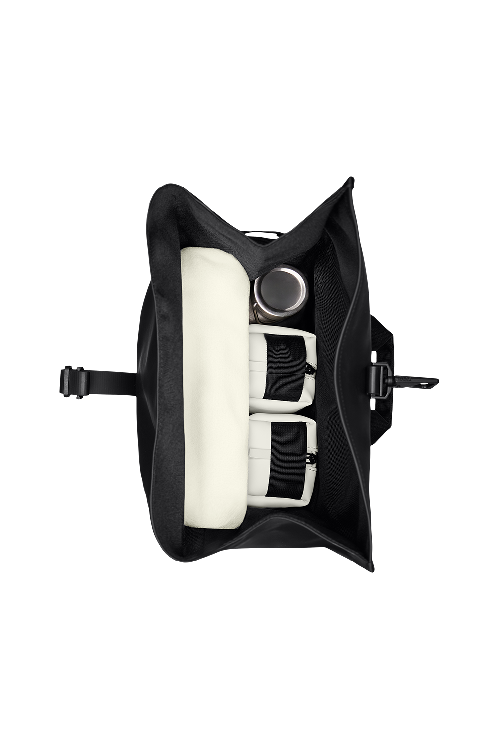 Rains® Rolltop Rucksack Mini in Black for £100 | Free Shipping