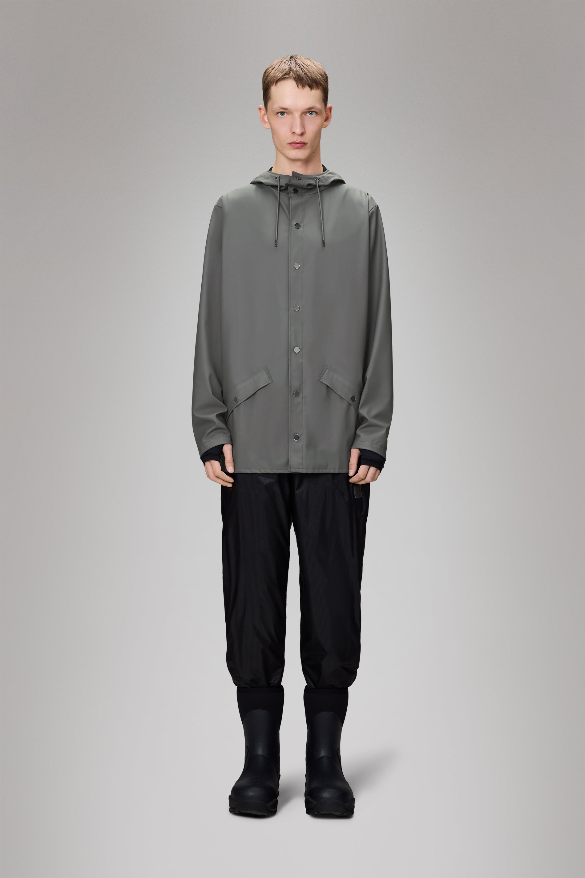 Rains® Fishtail Jacket in Navy for £119 | Free Shipping