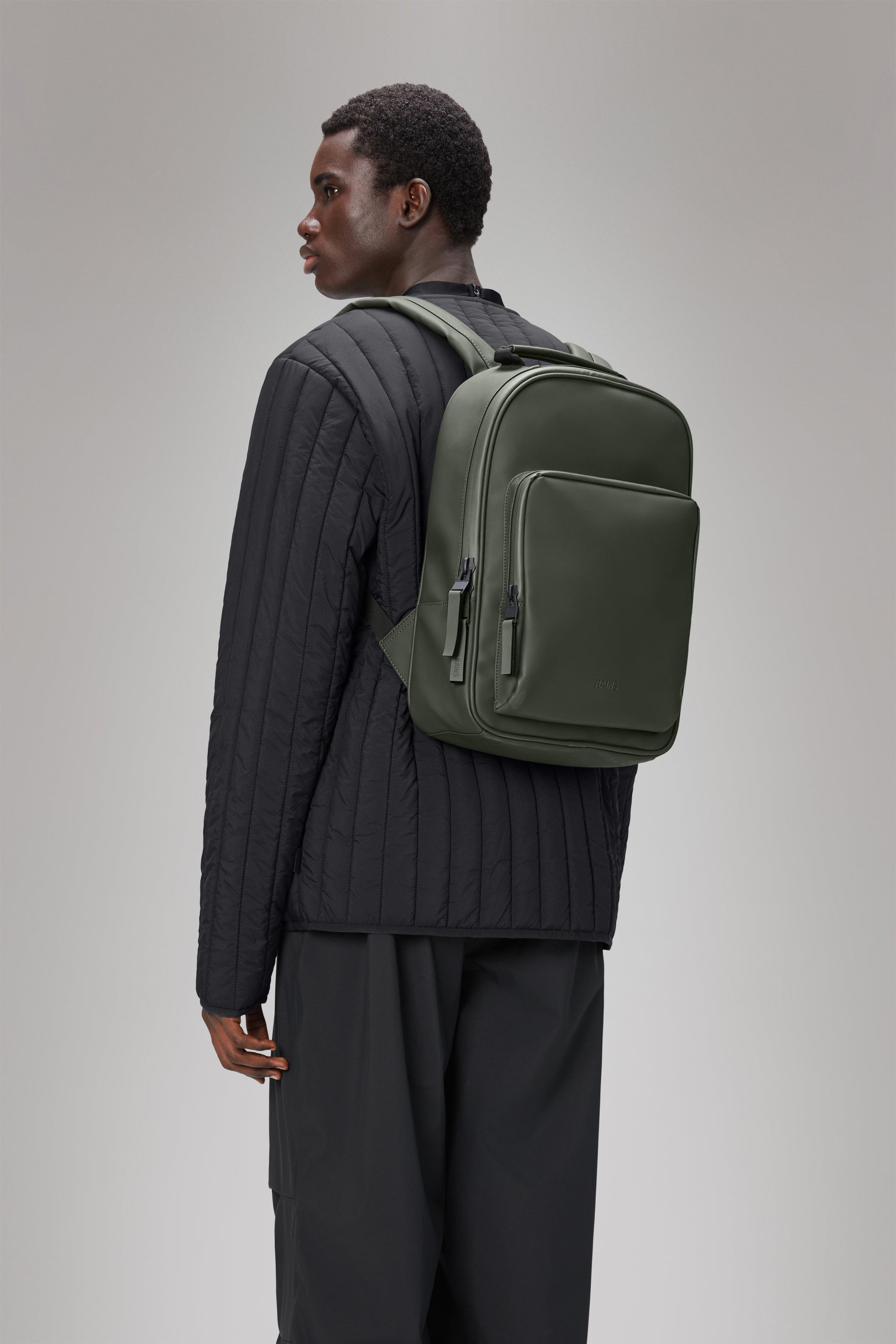 Rains® Texel Moulded Backpack in Black for £159 | Free Shipping