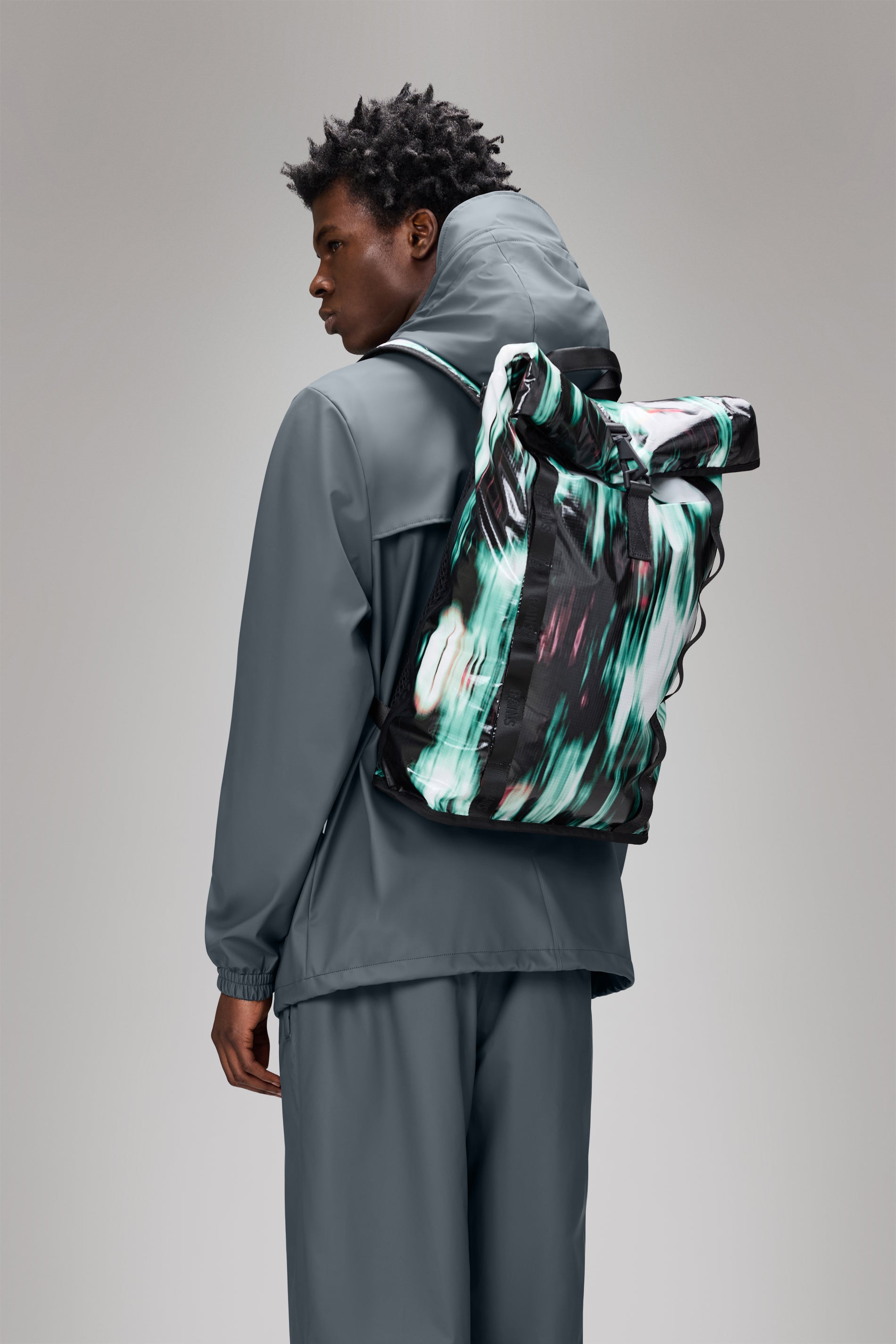 Rains® Trail Rolltop Backpack in Green for £119 | Free Shipping