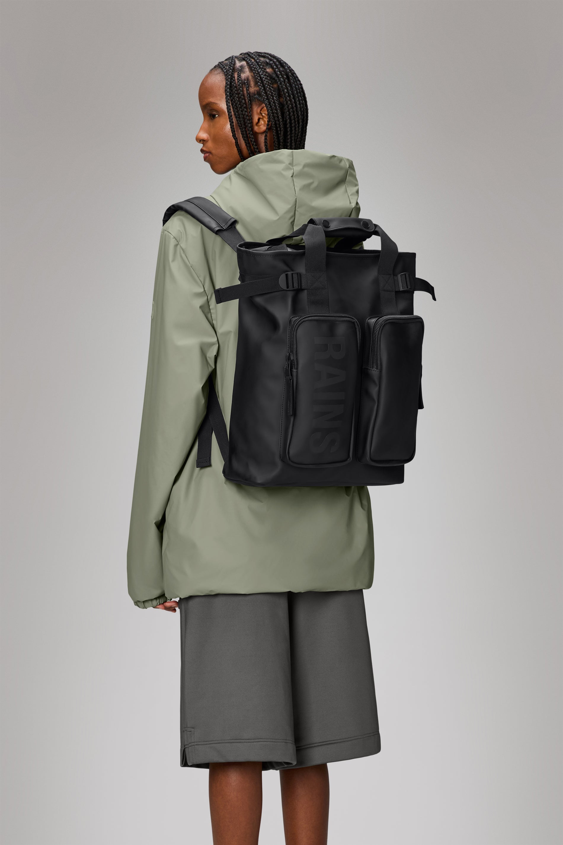 Rains® Texel Tote Backpack in Black for £135 | Free Shipping