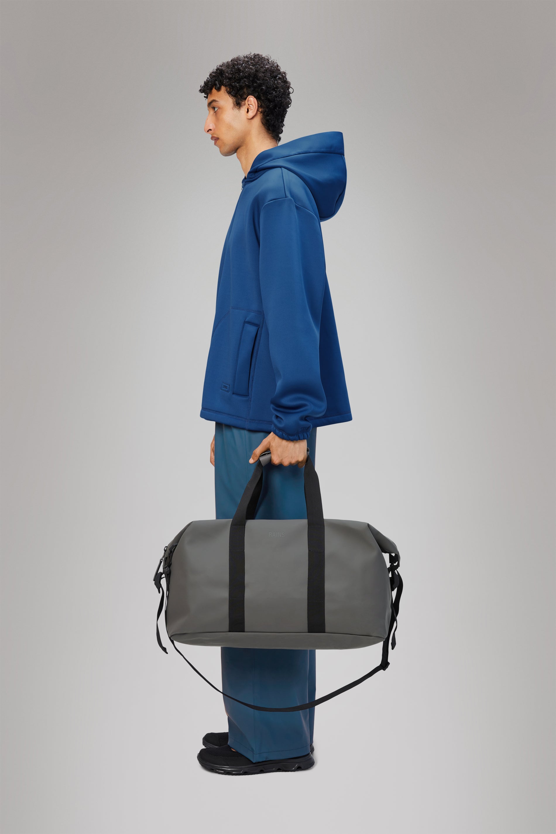 Rains® Hilo Weekend Bag in Grey for £79 | No Custom Duty